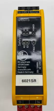 IFM Safety Relay G1501S - MRO INDUSTRIAL