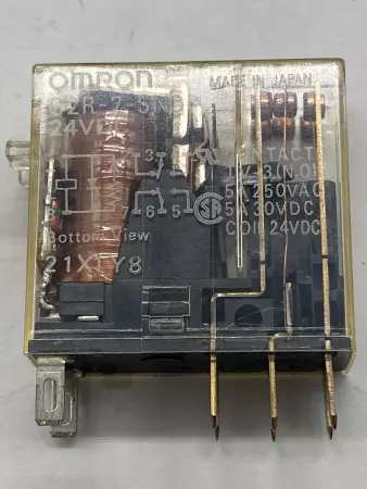 Omron Relay 5Amp 24VDC G2R-2-SND 24VDC - MRO INDUSTRIAL