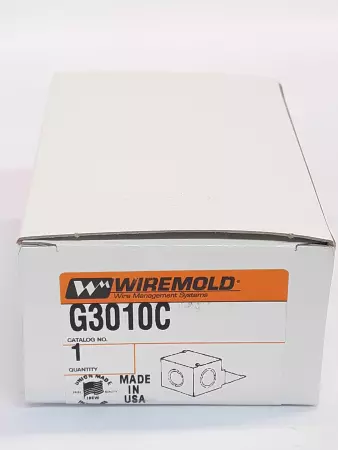 Wiremold Entrance End Fitting Surface Metal Raceway Fit G3010C - MRO ...