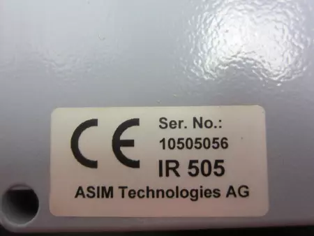ASIM TECHNOLOGIES Temperature Sensor IR-505 - MRO INDUSTRIAL