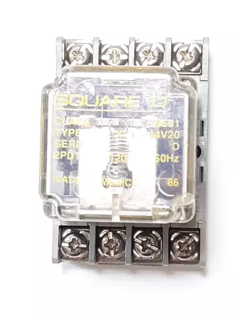 Square D Relay 120V KP12P14V20 - MRO INDUSTRIAL