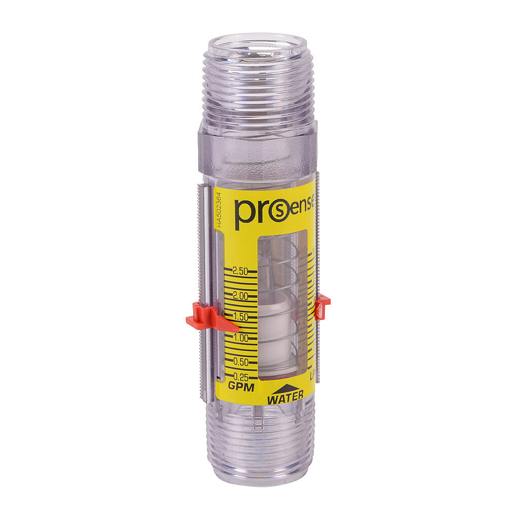 FG1W-100PP-2 - ProSense water mechanical flow meter, variable area, 1in ...