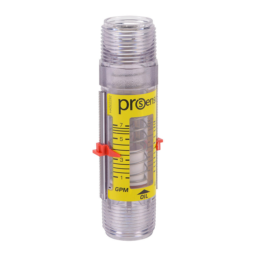 FG1P-100PP-7 - ProSense oil mechanical flow meter, variable area, 1in ...
