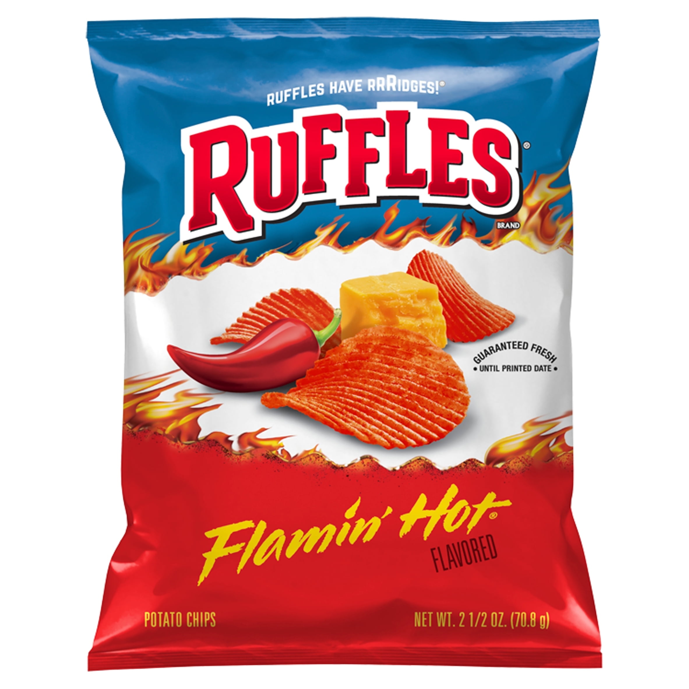 Papas Ruffles sabor Flamin' Hot (1 paquete) - MrSnack