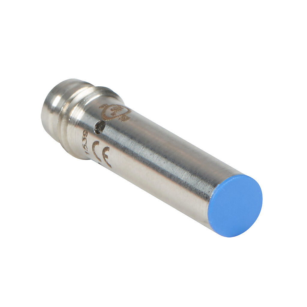 AHS-AP-3F - Micro Detectors inductive proximity sensor, tubular, 6.5mm diameter x 29.4mm body ...