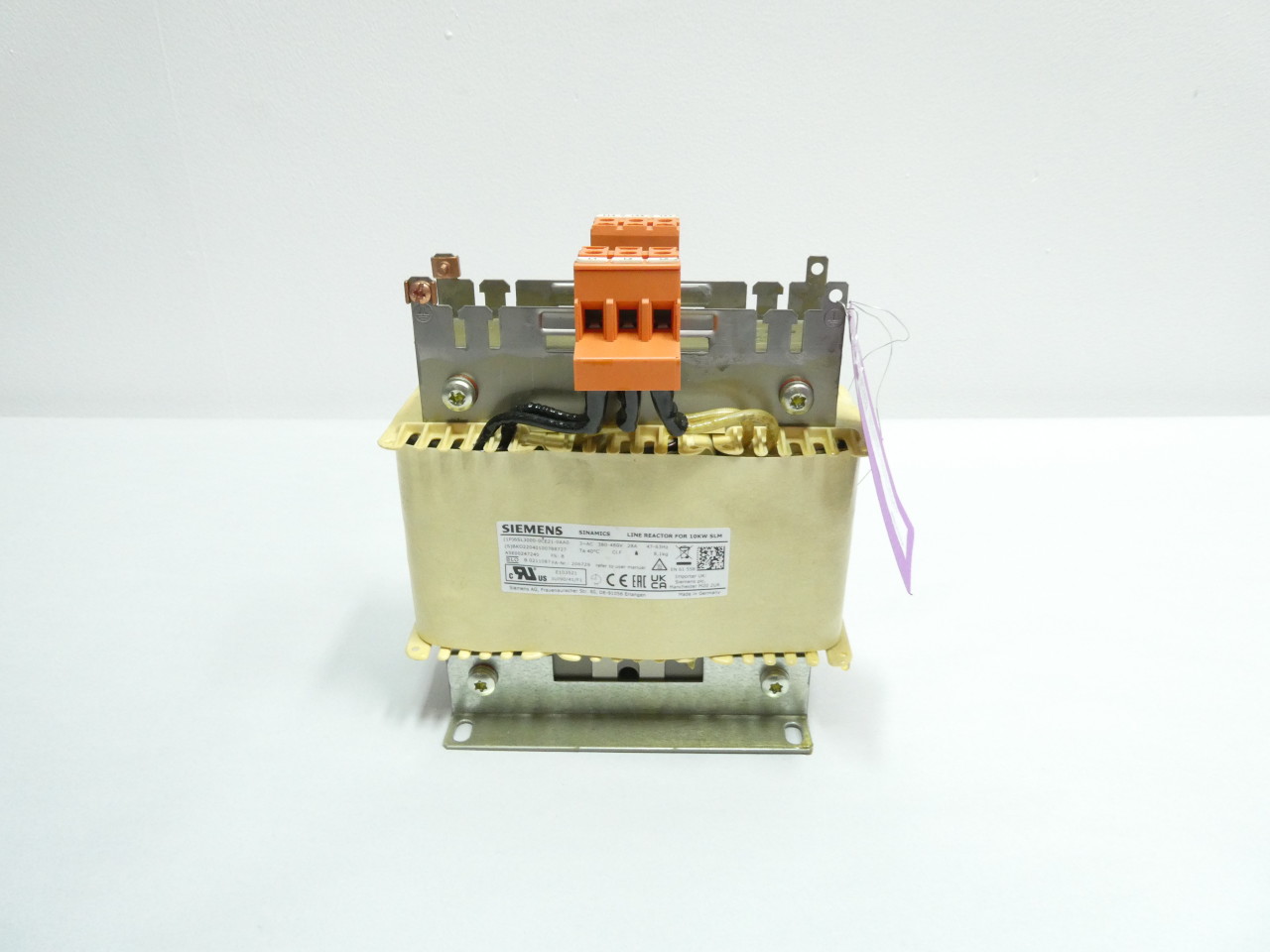SIEMENS 6SL3000-0CE21-0AA0 SINAMICS 3PH 380-480V-AC LINE AND LOAD ...