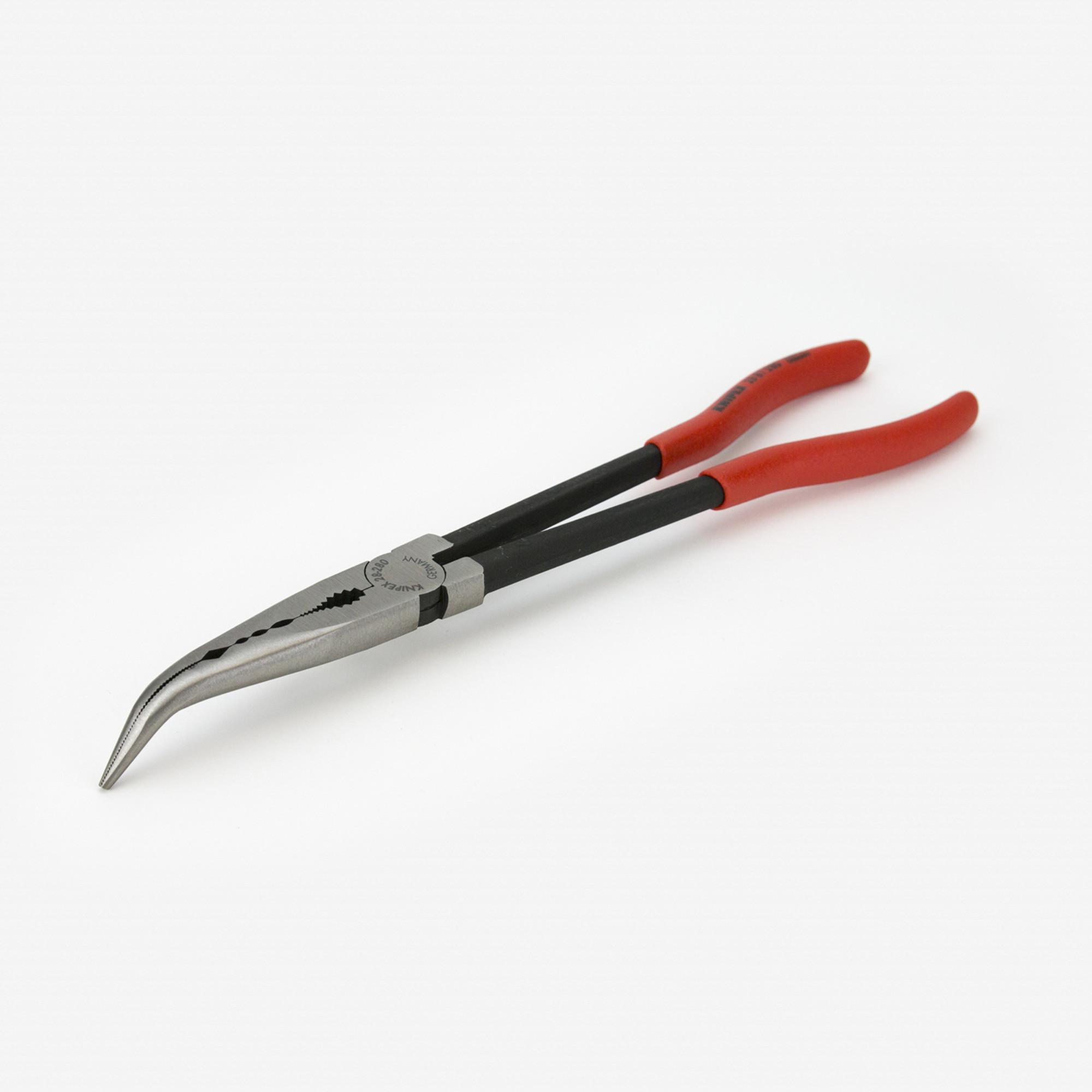 Knipex 11" Assembly Pliers with Transverse Profile 45 Degree Bent Nose ...
