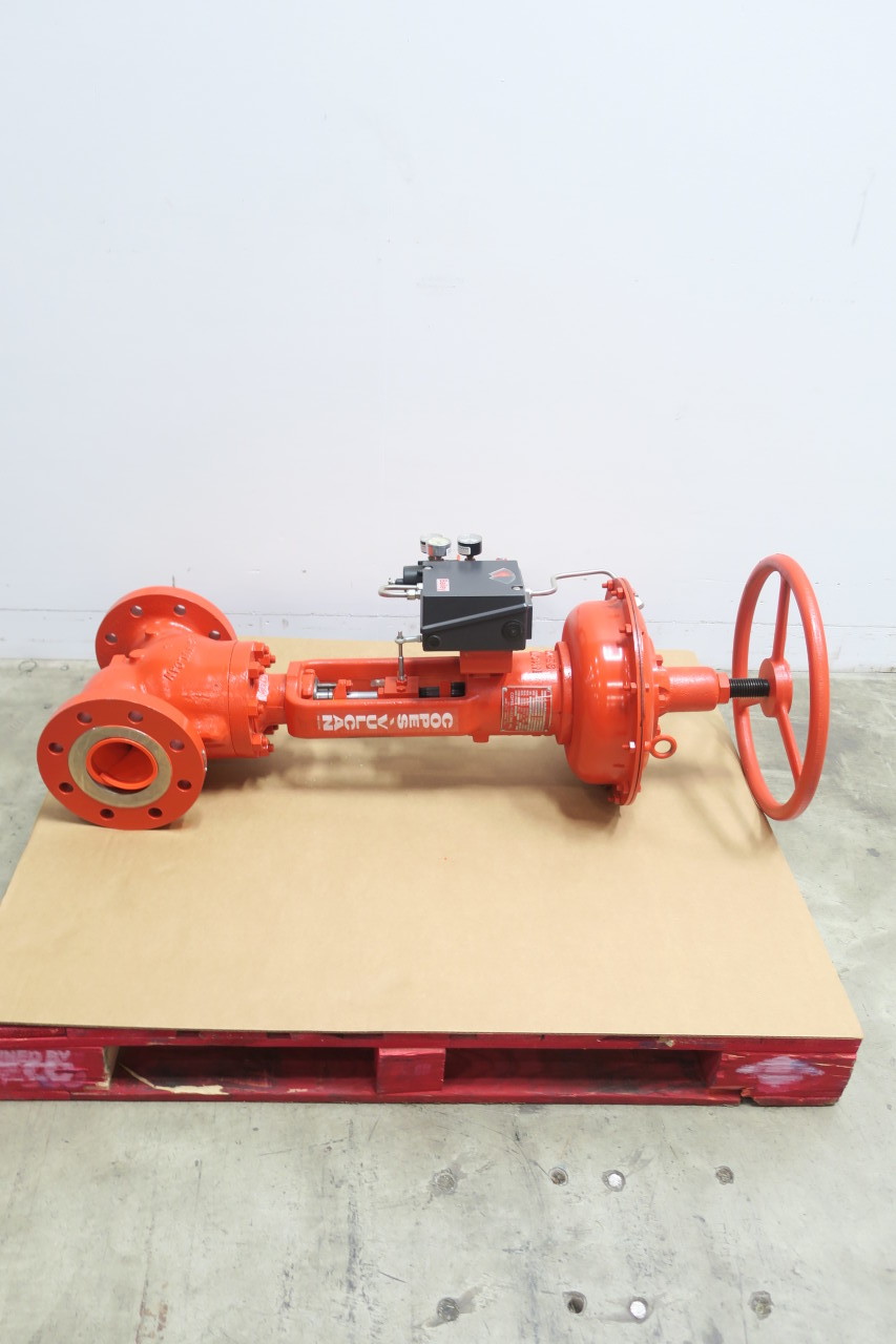 COPES VULCAN LCV-1106-1111 PNEUMATIC 300 IRON FLANGED AV111100 4IN ...