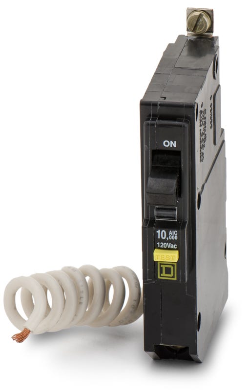 Square D QOB120CAFI 1 Pole Circuit Breaker - FerreDepot