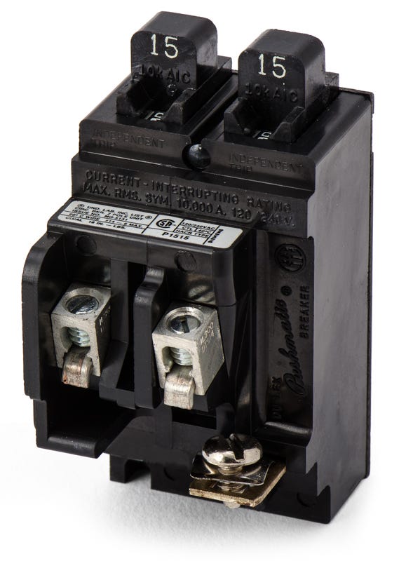 Siemens P1515 2 Pole Circuit Breaker - FerreDepot