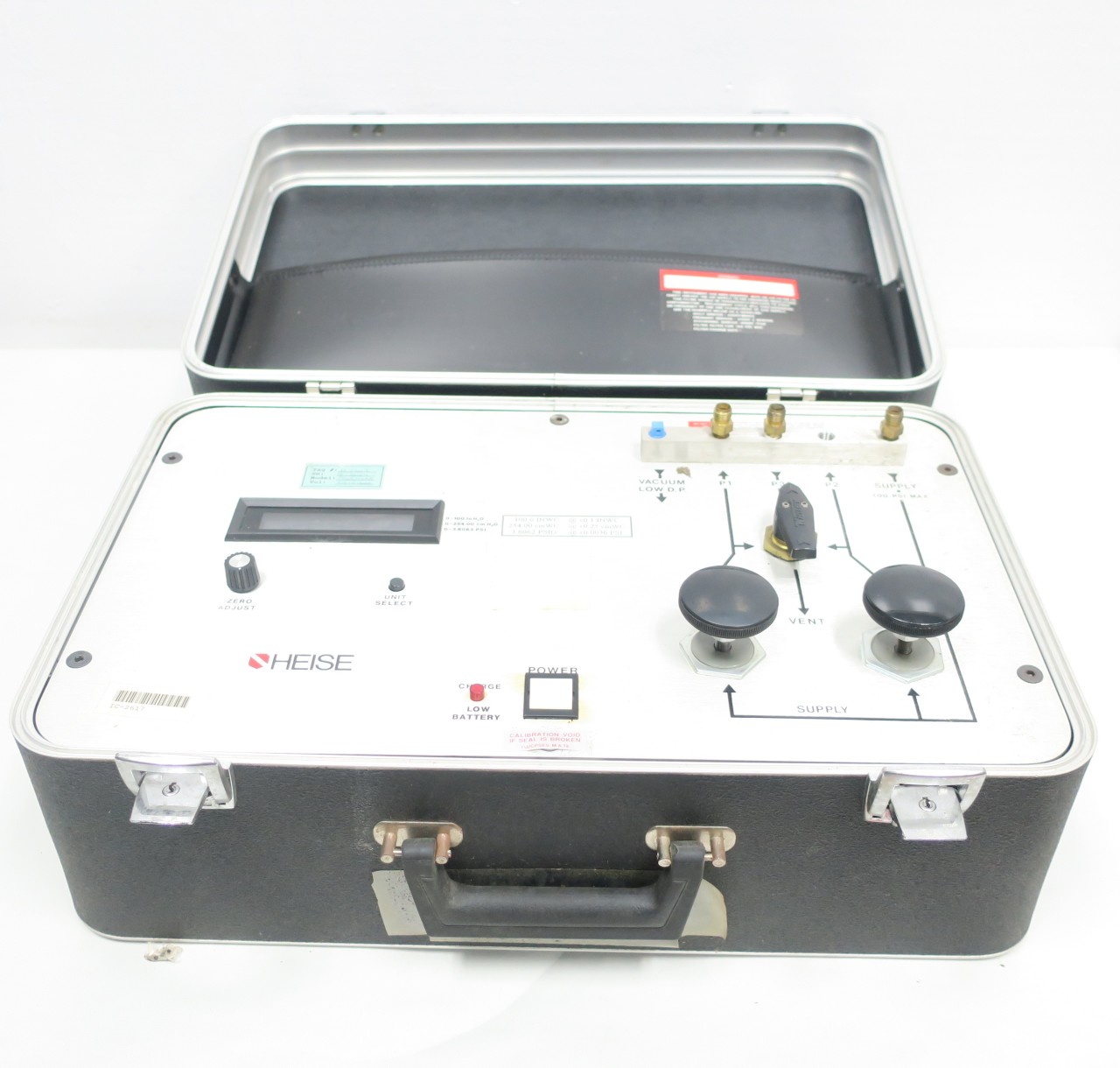 HEISE 730B/100A PNEUMATIC CALIBRATOR TEST EQUIPMENT - MRO INDUSTRIAL
