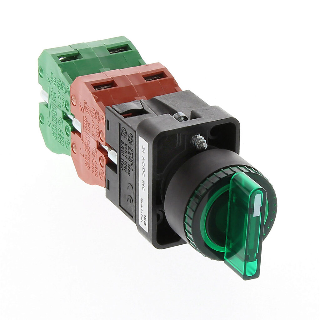 GCX3262-24 - AutomationDirect selector switch, 22mm, 3-position ...
