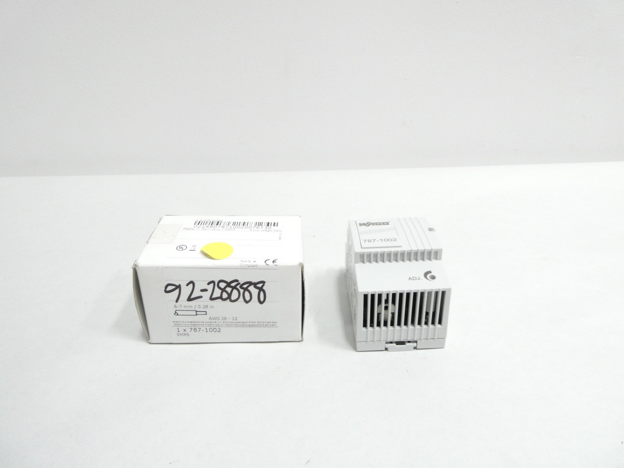 WAGO 787-1002 100-240V-AC 1.3A AMP 24V-DC AC TO DC POWER SUPPLY - MRO ...