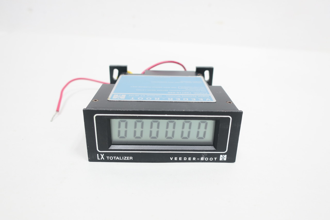VEEDER-ROOT 799716-020 6 DIGIT LX TOTALIZER COUNTER - MRO INDUSTRIAL