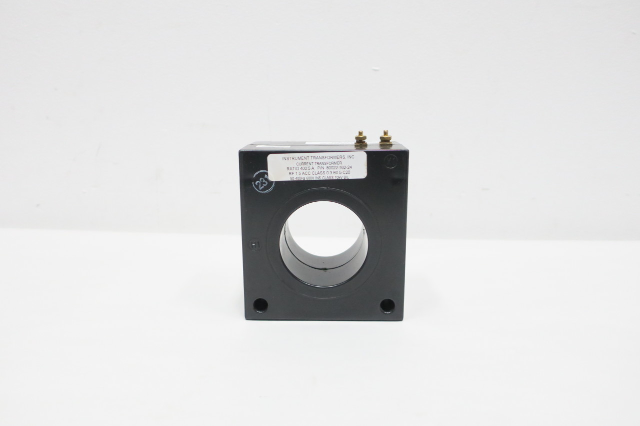 INSTRUMENT TRANSFORMER 80022-162-24 400:5 600V-AC CURRENT TRANSFORMER ...