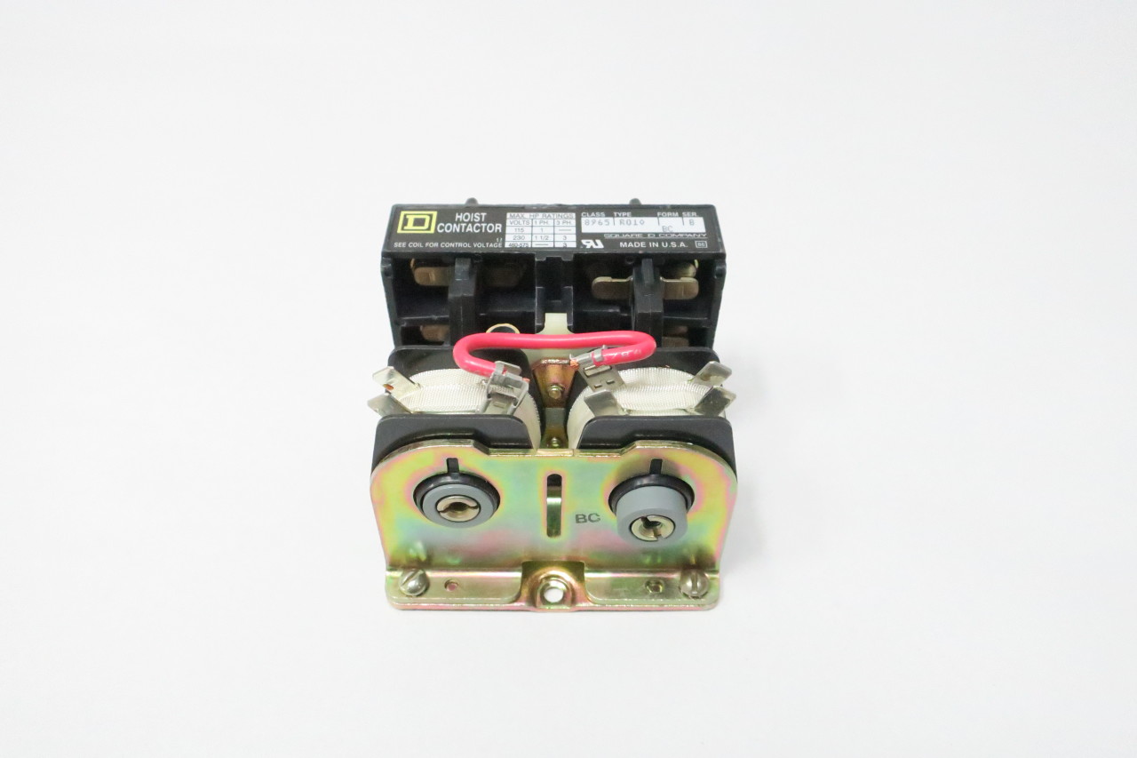 SQUARE D 8965 R010 HOIST 24V-DC 3HP REVERSING CONTACTOR - MRO INDUSTRIAL
