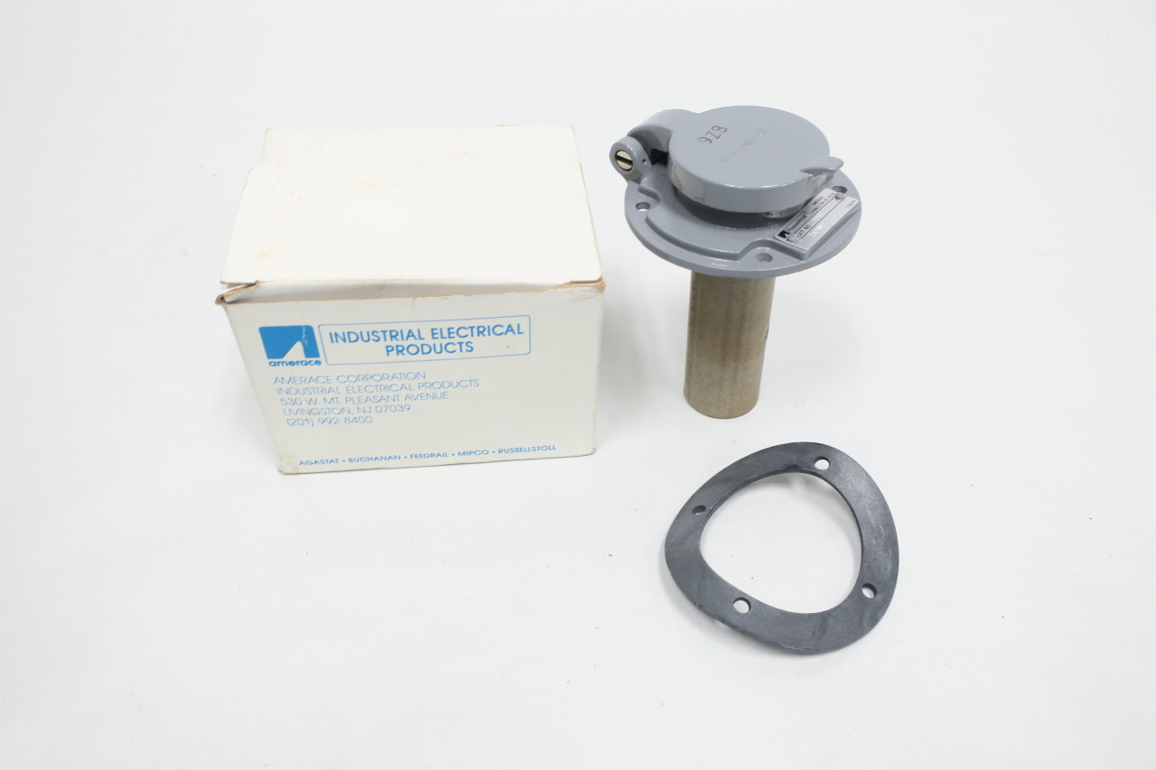 RUSSELLSTOLL 904T 200A AMP RECEPTACLE - MRO INDUSTRIAL