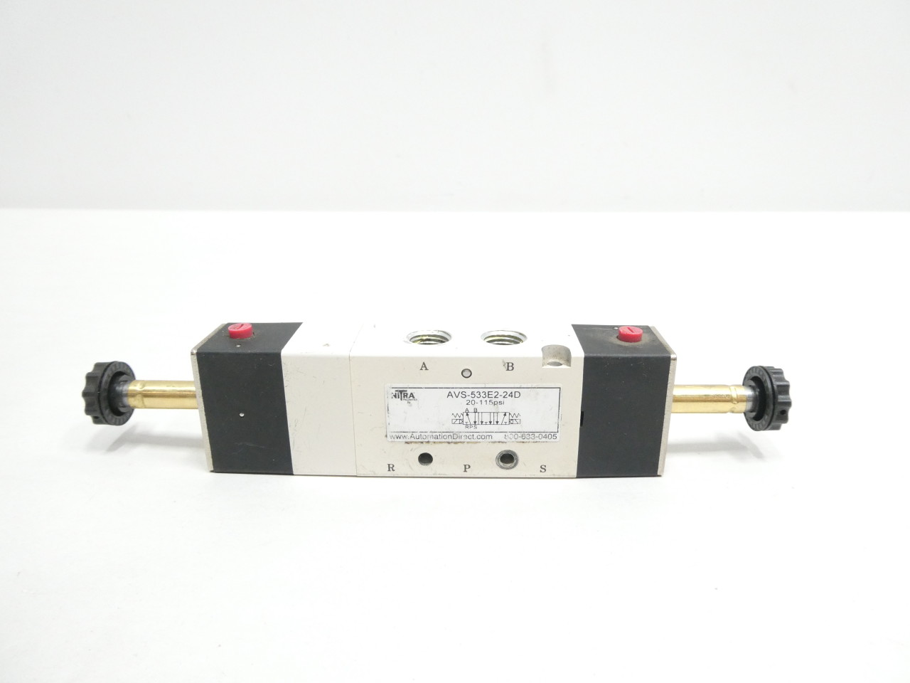 AUTOMATION DIRECT AVS-533E2-24D 1/4IN 20-115PSI NPT PNEUMATIC SOLENOID VALVE - MRO INDUSTRIAL