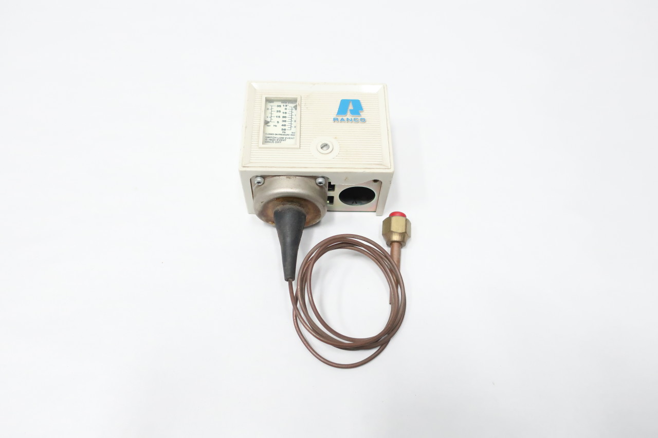 RANCO 010-1402-000 LOW PRESSURE REFRIGERATION CONTROL PRESSURE SWITCH ...
