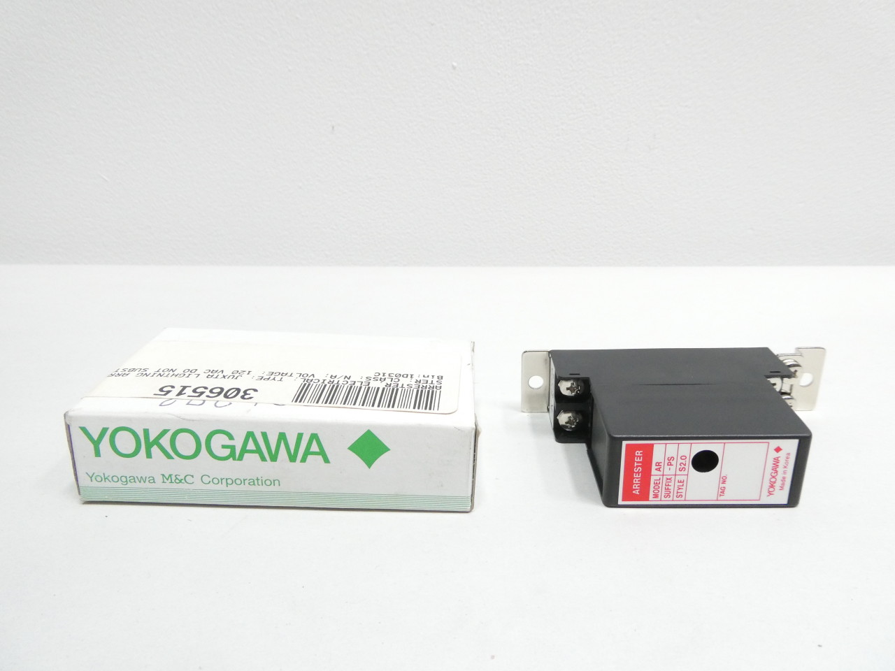 YOKOGAWA AR-PS ARRESTER 5000A AMP SURGE SUPPRESSOR - MRO INDUSTRIAL