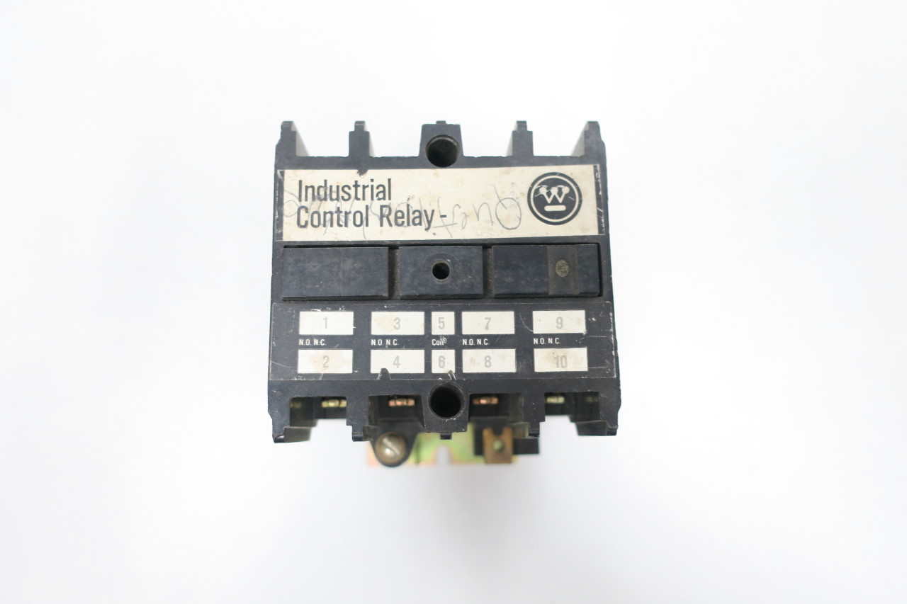 WESTINGHOUSE AR4A 120V-AC CONTROL RELAY - MRO INDUSTRIAL