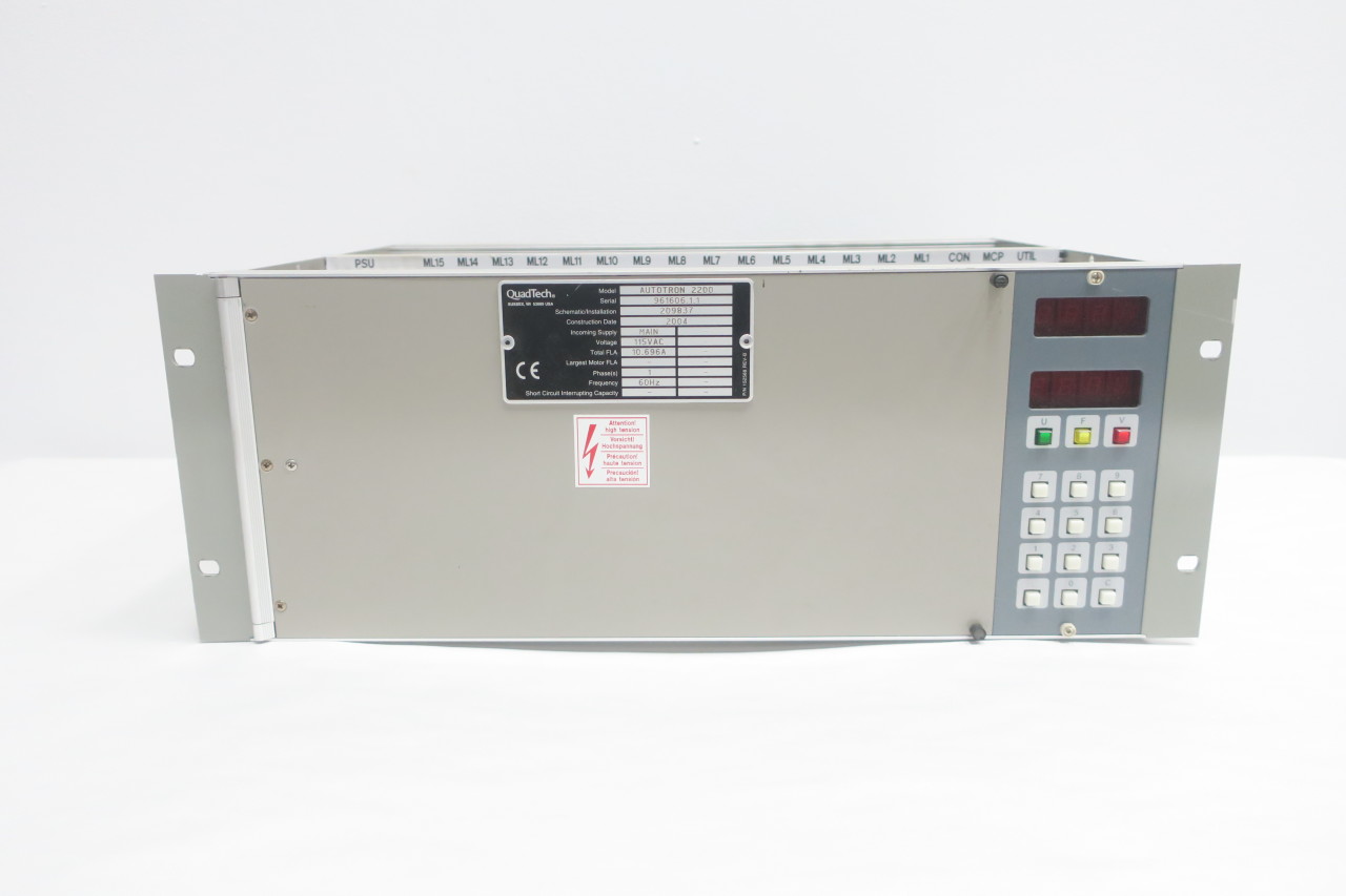 QUADTECH AUTOTRON 2200 AUTOMATIC TRANSFORMER TEST SYSTEM TEST EQUIPMENT ...
