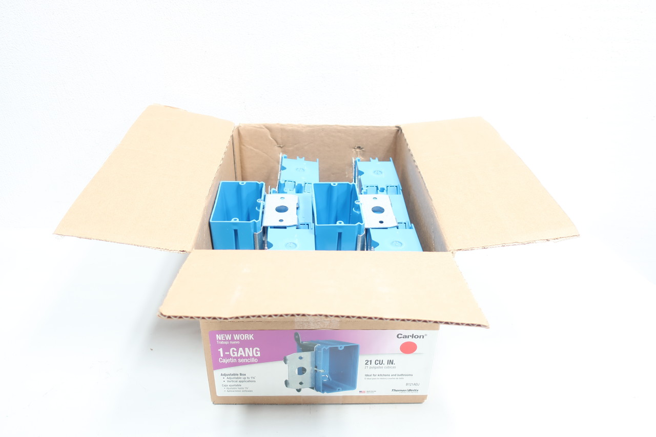 THOMAS&BETTS B121ADJ BOX OF 20 ADJUSTABLE GANG 21CU-IN CONDUIT OUTLET ...