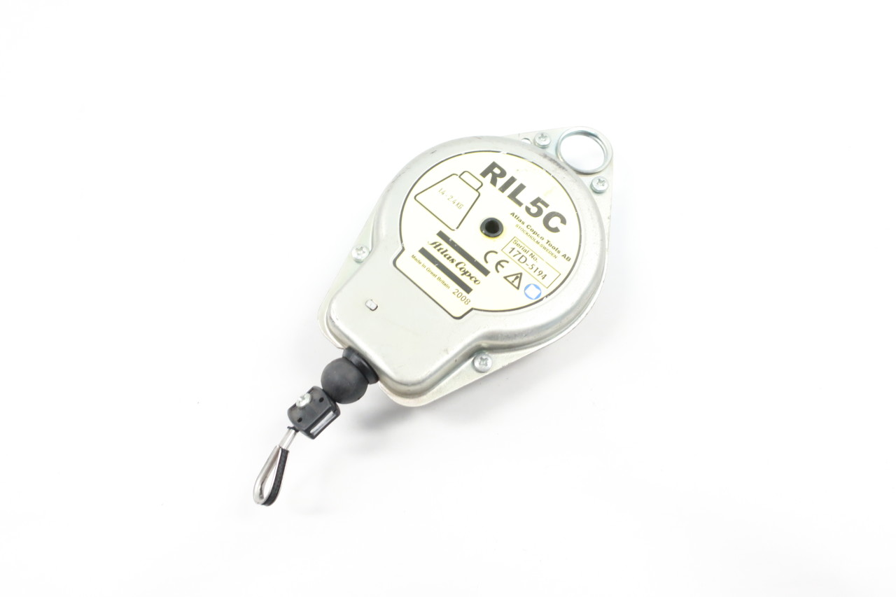 ATLAS COPCO RIL5C 1.4-2.4KG TOOL BALANCER - MRO INDUSTRIAL