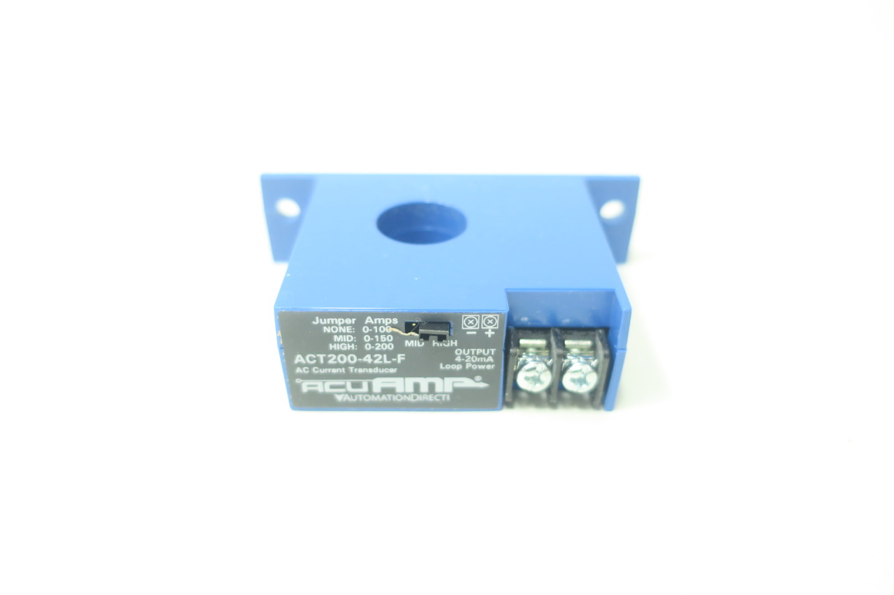 AUTOMATION DIRECT ACT200-42L-F AC 4-20MA PRESSURE TO CURRENT TRANSDUCER ...