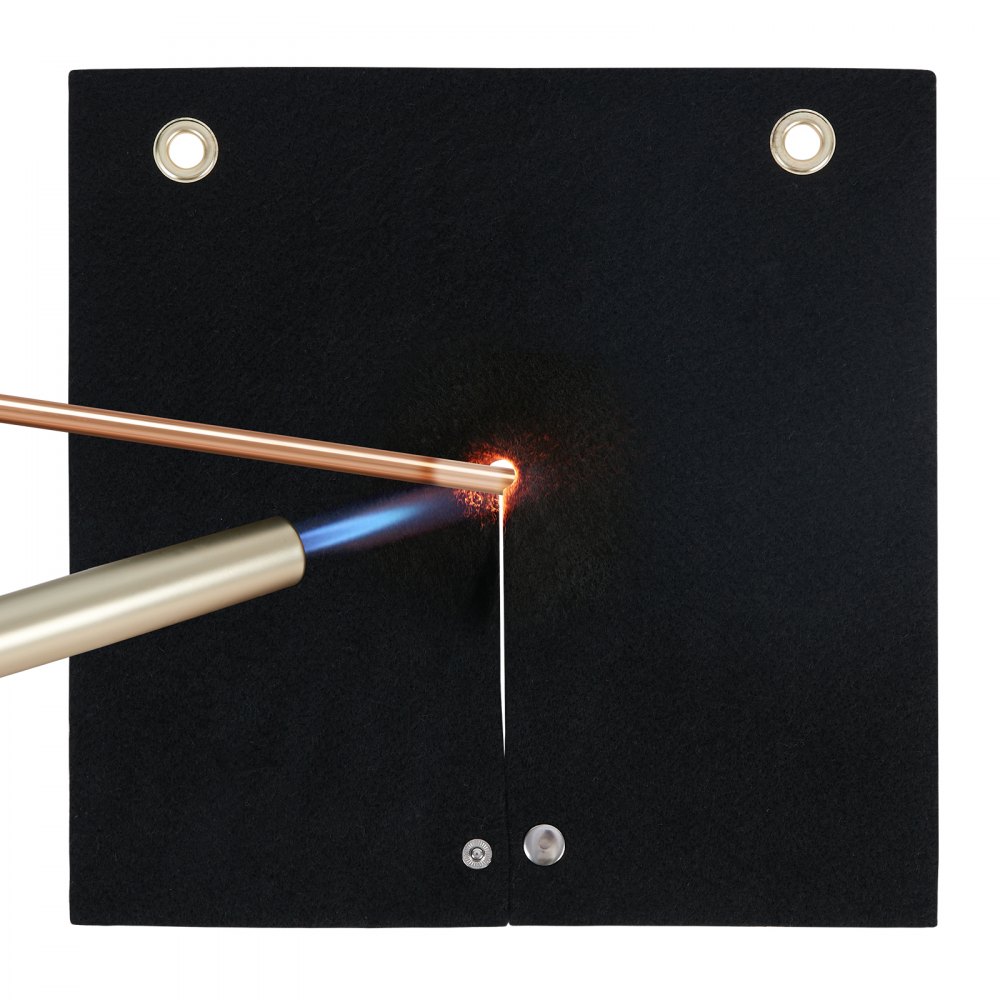 VEVOR Welding Blanket, 12" x 12" Carbon Fiber Heat Shield Welding Mat ...