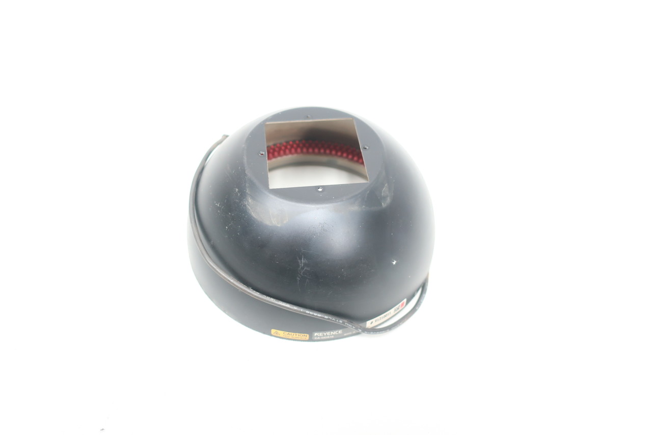 KEYENCE CA-DDR15 RED DOME LIGHT LIGHT FIXTURE - MRO INDUSTRIAL