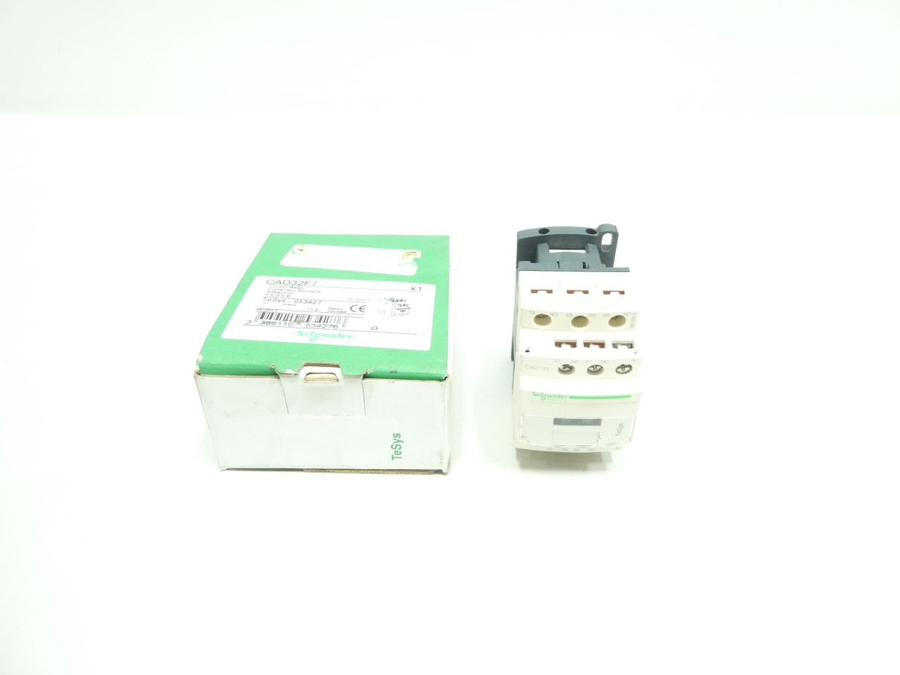 SCHNEIDER CAD32F7 110V-AC CONTROL RELAY - MRO INDUSTRIAL