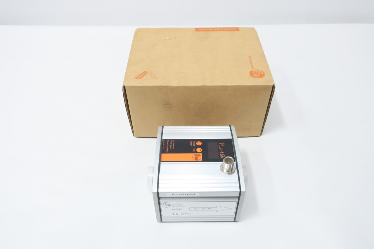 IFM EFECTOR SU7000 SUR34HGBFRKG/W/US ULTRASONIC 0-50L/MIN OTHER FLOW ...