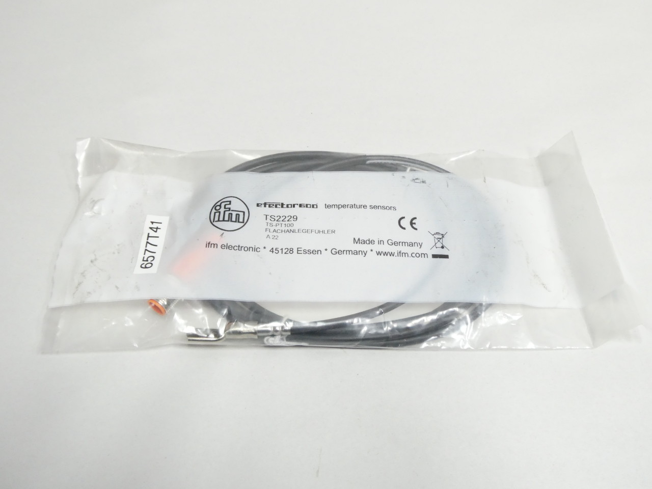 IFM EFECTOR TS2229 TS-PT100 OTHER TEMPERATURE SENSOR - MRO INDUSTRIAL