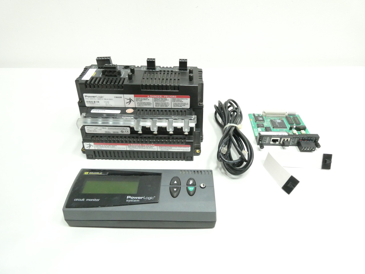 SQUARE D CM4250 POWERLOGIC CIRCUIT MONITOR 96MA 240V-AC 300V-DC OTHER ...