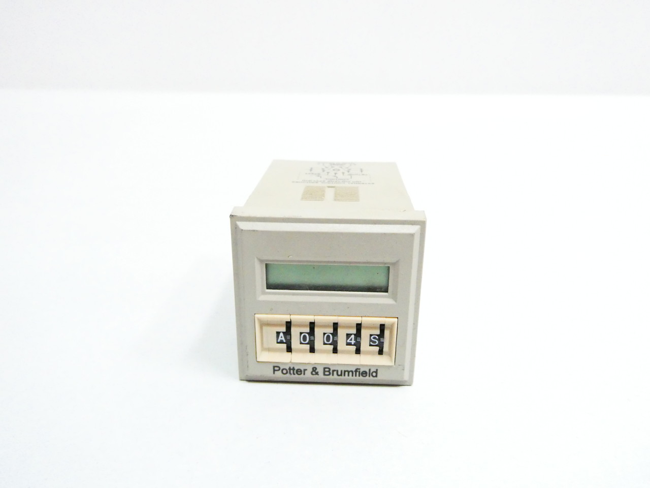 POTTER BRUMFIELD CNT-35-96 PROGRAMMABLE 24-240V-AC TIME DELAY RELAY ...