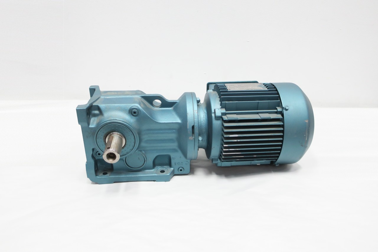 SEW EURODRIVE DFT90L4 K47DT90L4 102RPM 3PH 2HP 230/460V-AC GEARMOTOR ...