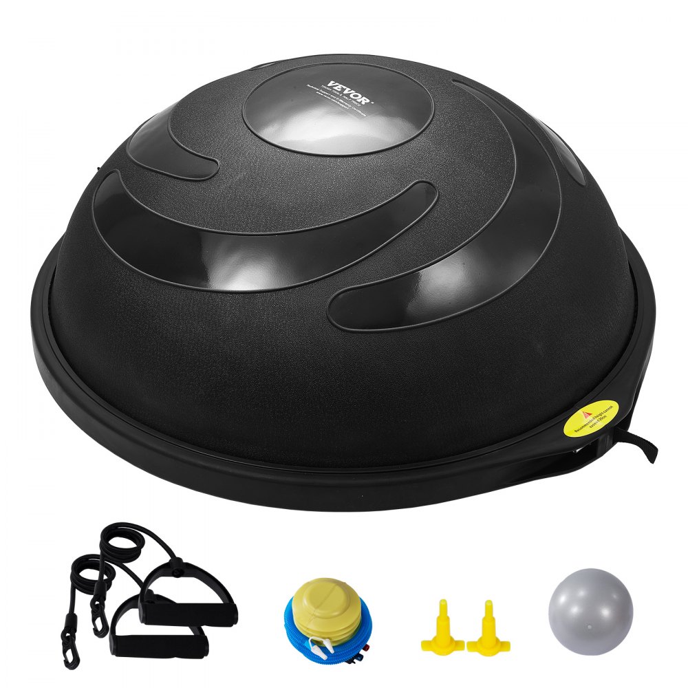 VEVOR Half Exercise Ball Trainer, 26 inch Balance Ball Trainer, 1500lbs ...
