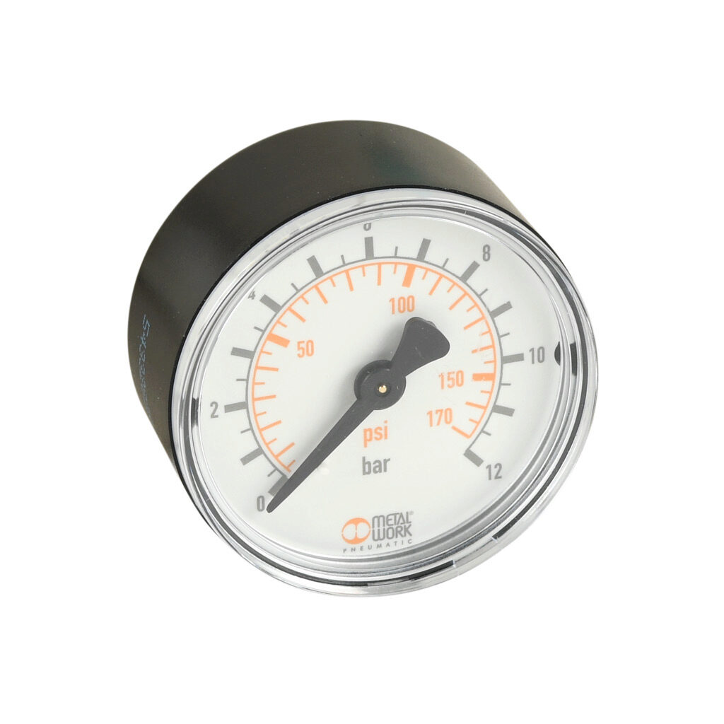 88257G1 - Metal Work pneumatic mechanical pressure gauge, 50mm diameter ...