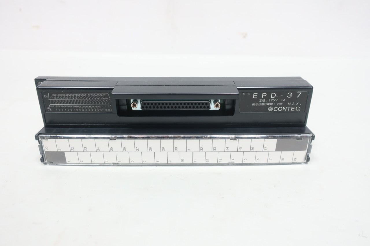 CONTEC EPD-37 SCREW TERMINAL CONNECTOR - MRO INDUSTRIAL