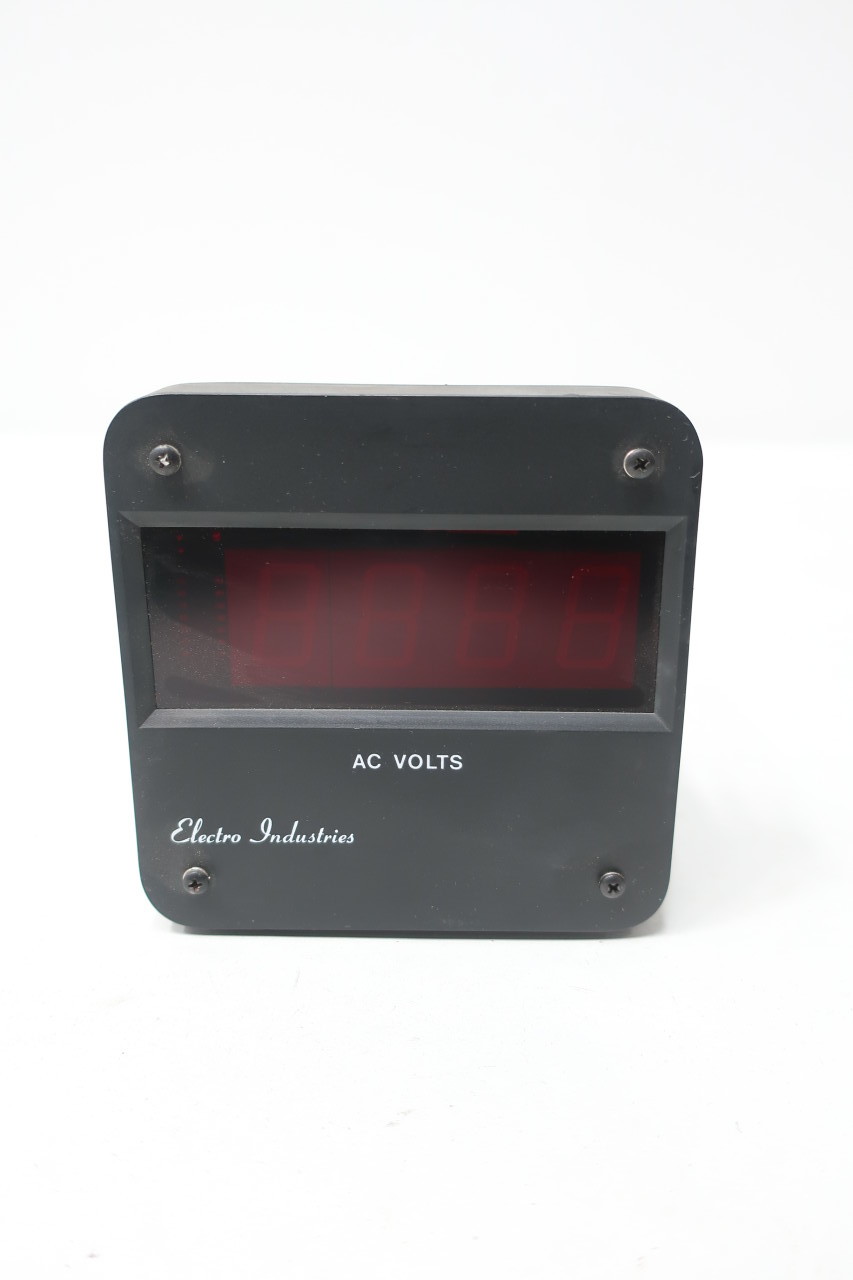 ELECTRO INDUSTRIES FVA120 POTENTIAL TRANSFORMER MONITOR POWER PANEL ...