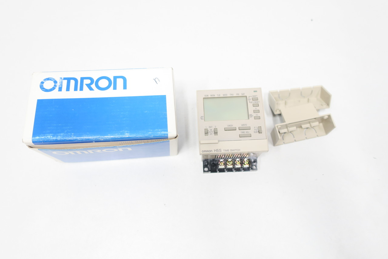 OMRON H5S-F-B DIGITAL TIME SWITCH 250V-AC TIMER - MRO INDUSTRIAL