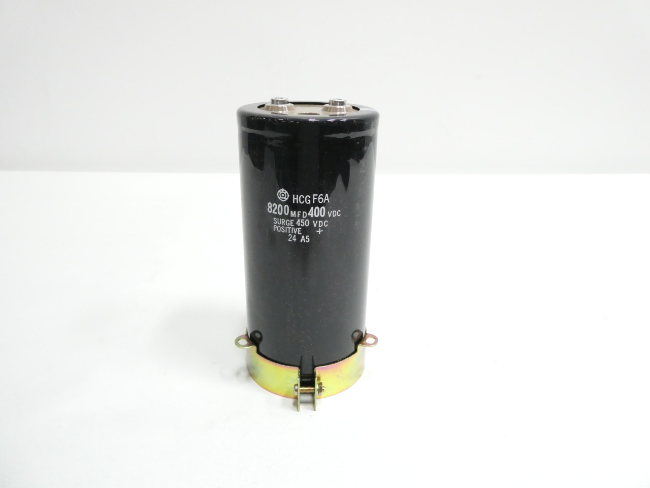 HITACHI HCGF6A 8200MF 400V-DC CAPACITOR - MRO INDUSTRIAL