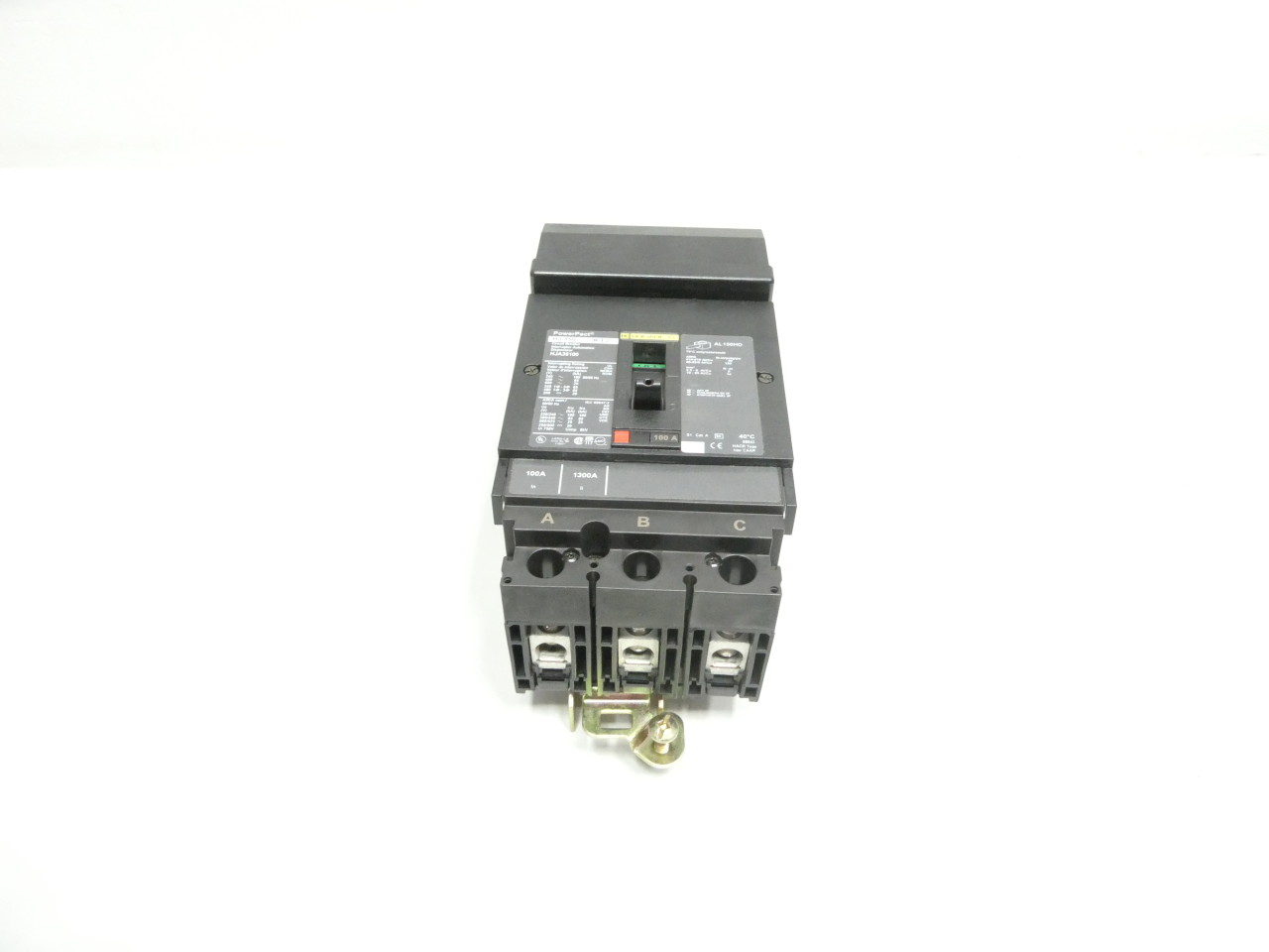 SQUARE D HJA36100 3P 100A AMP 600V-AC MOLDED CASE CIRCUIT BREAKER - MRO ...