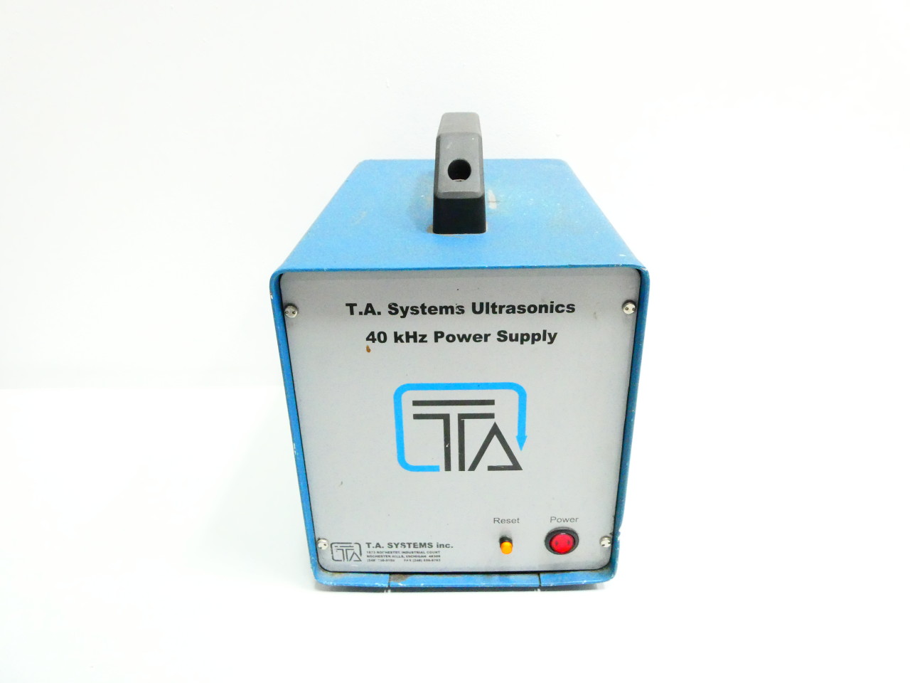 T.A. SYSTEMS HP500 SONIC GENERATOR TEST EQUIPMENT - MRO INDUSTRIAL